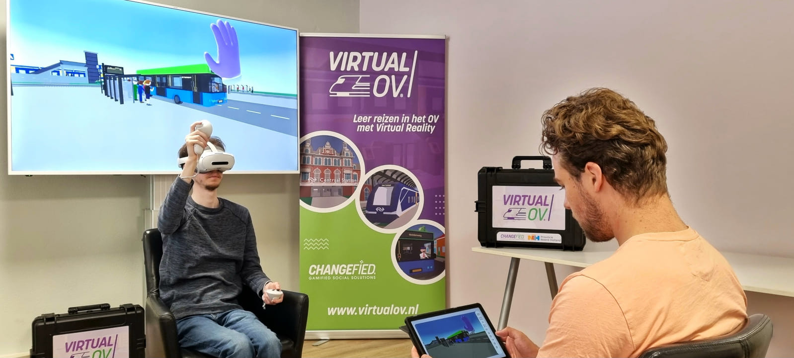 Zelfstandig leren reizen met de bus met behulp van een Virtual Reality-bril - Alkmaar ...